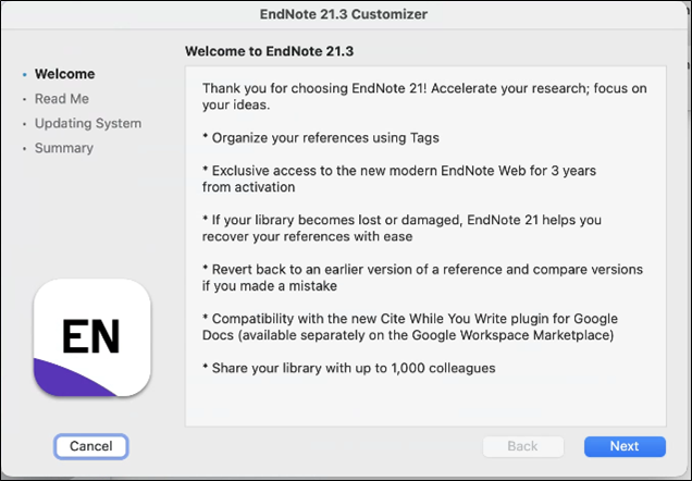 EndNote - Volume License Install Steps – Alfasoft Support & Knowledgebase