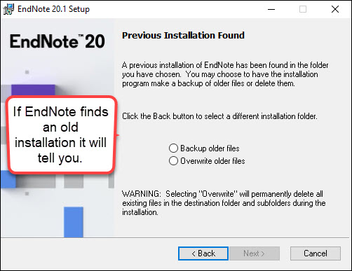 Single installation of EndNote 20, Windows – Alfasoft Support & Knowledgebase