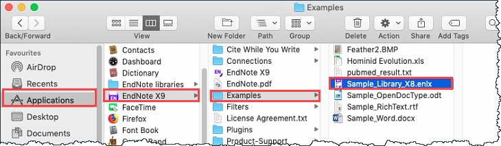 First step for EndNote support – Alfasoft Support & Knowledgebase